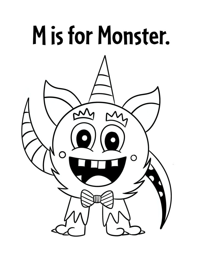 FREE Letter M Worksheets for Preschool ⋆ The Hollydog Blog