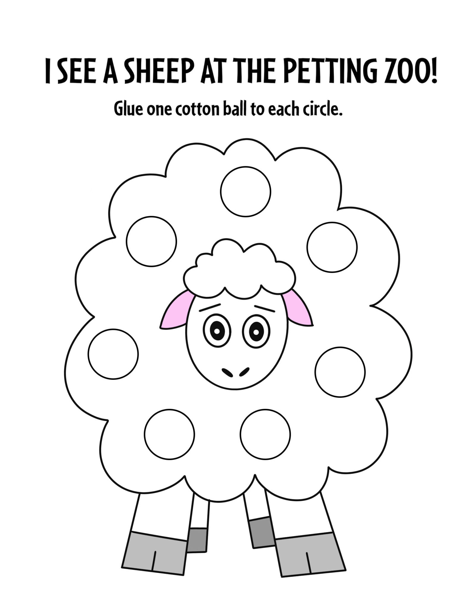 Preschool Zoo Theme Lesson Plan with Free Zoo Printables! The Hollydog Blog