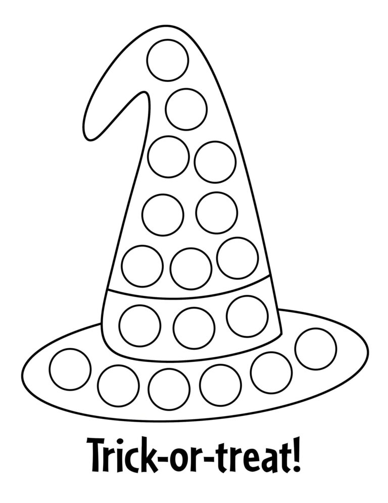 Preschool Halloween Printables for Free! ⋆ The Hollydog Blog