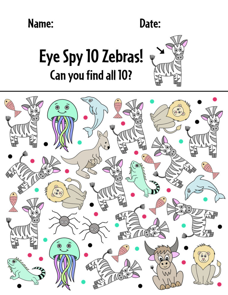 Preschool Zoo Theme Lesson Plan with Free Zoo Printables! The Hollydog Blog