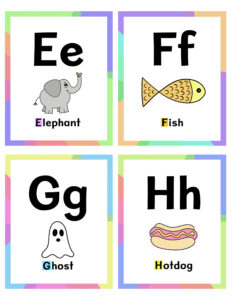 Free Alphabet Flashcards for Kids! ⋆ The Hollydog Blog