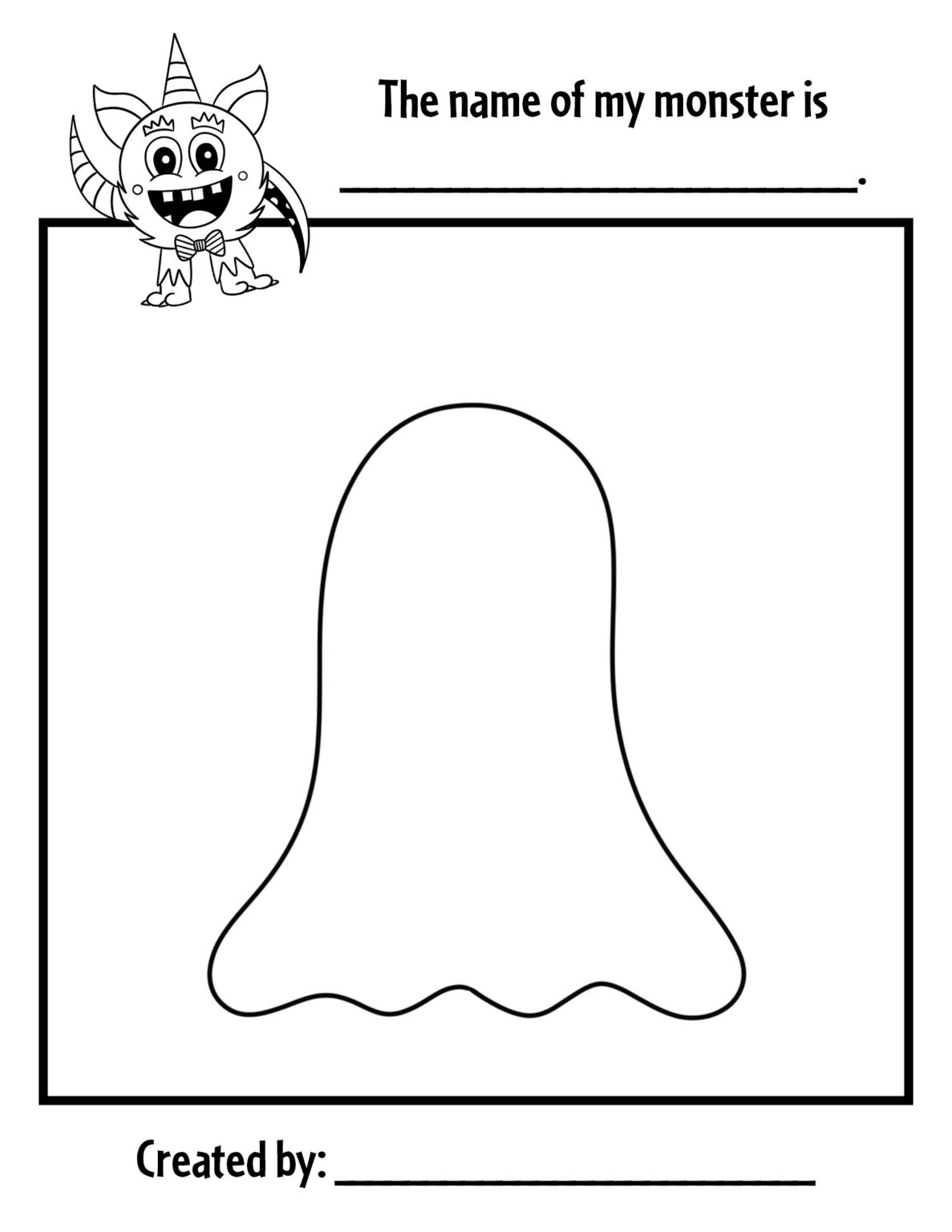 Create Your Own Monster! ⋆ The Hollydog Blog