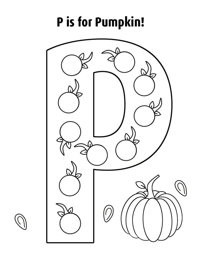 FREE Pumpkin Worksheets for Preschool! ⋆ The Hollydog Blog