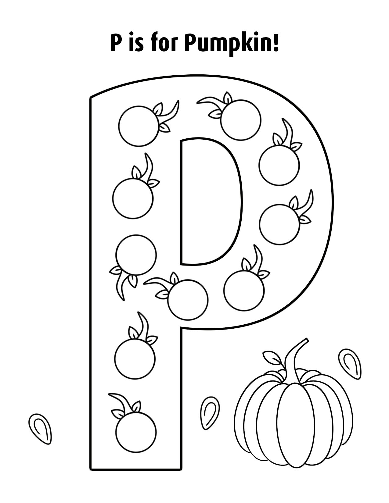 Free Pumpkin Worksheets for Preschool (Fun Fall Printables!) ⋆ The ...