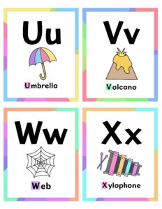 Free Alphabet Flashcards for Kids! ⋆ The Hollydog Blog