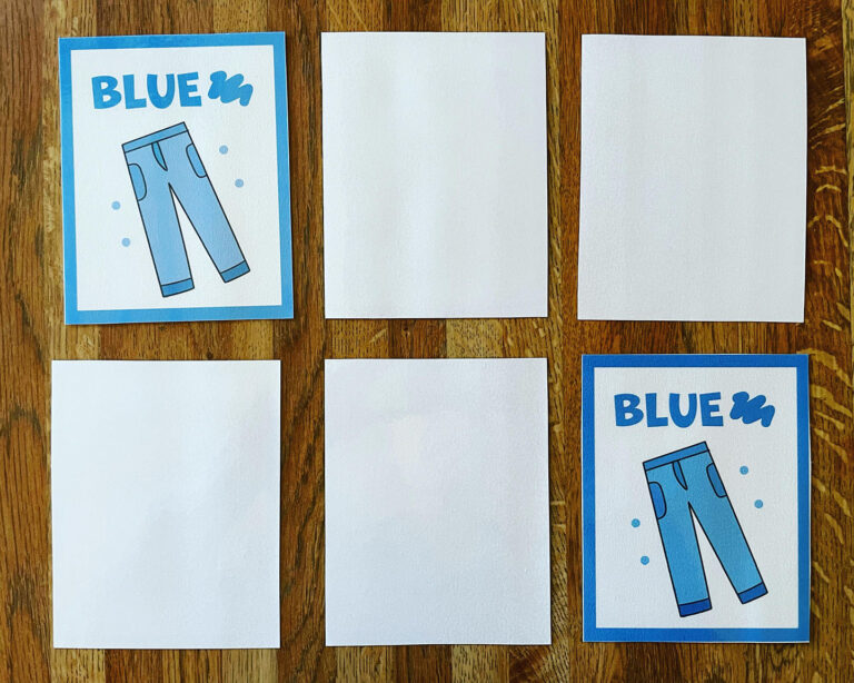 Free Color Flashcards for Preschool! ⋆ The Hollydog Blog