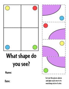 Free Oval Worksheets for Preschool! ⋆ The Hollydog Blog