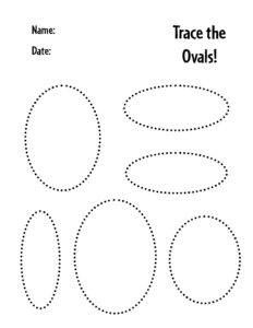 Free Oval Worksheets for Preschool! ⋆ The Hollydog Blog