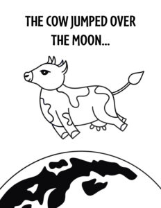 Free Coloring Pages of the Moon! ⋆ The Hollydog Blog