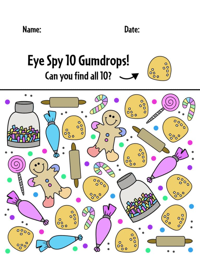 Gingerbread Man Theme Activities for Preschool! Free 10-Pack! ⋆ The ...