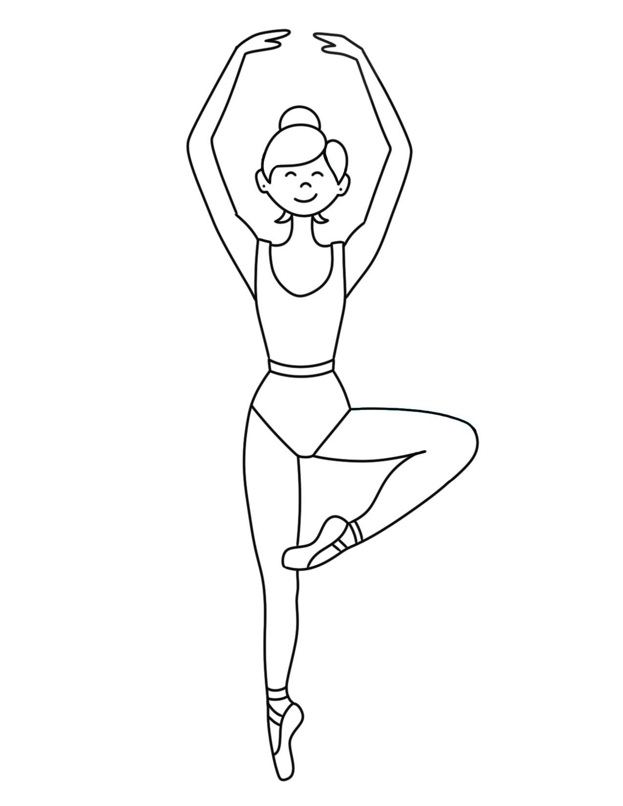 Free Ballet Coloring Pages! ⋆ The Hollydog Blog