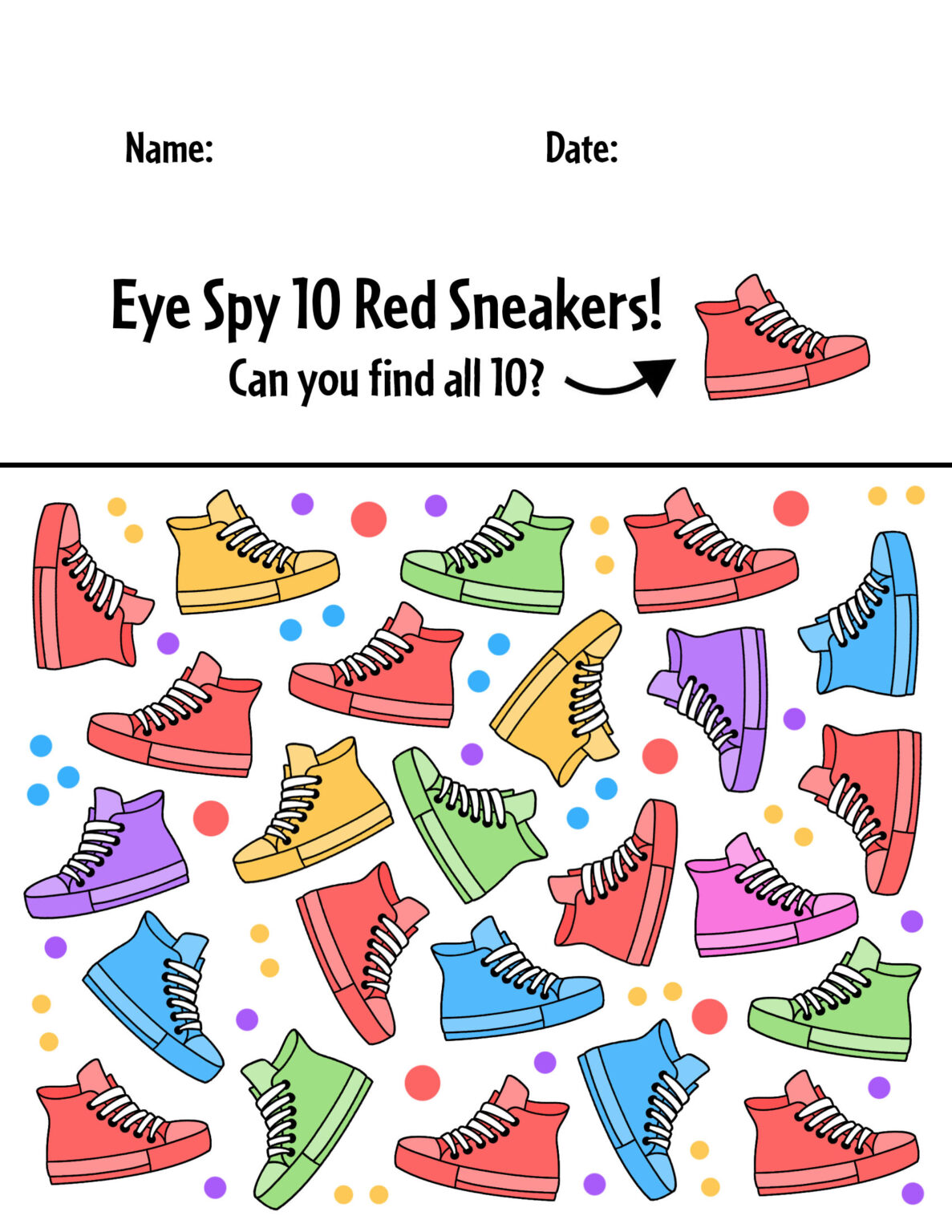 Red Color Activities and Worksheets for Preschool! ⋆ The Hollydog Blog