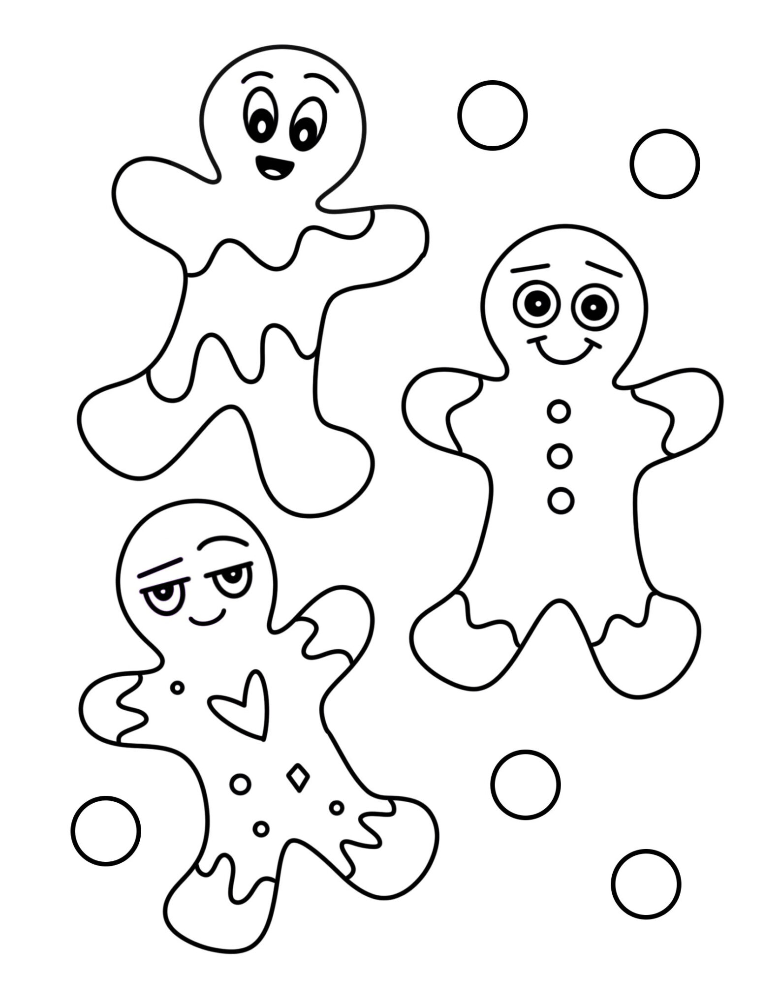 Gingerbread Man Theme Activities for Preschool! Free 10-Pack! ⋆ The ...