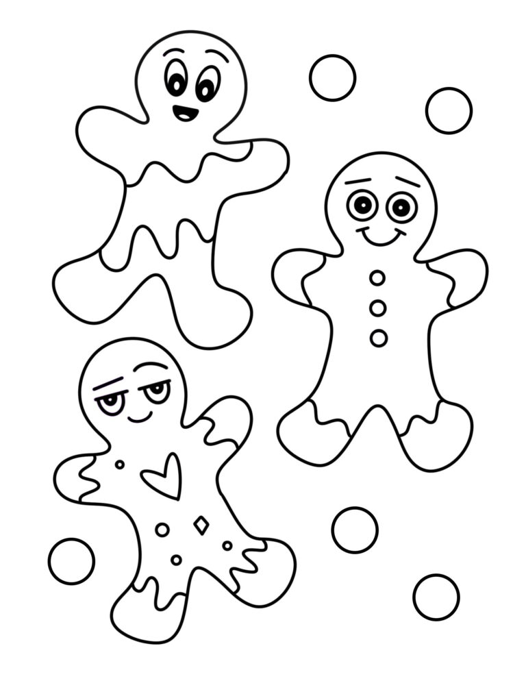 Gingerbread Man Theme Activities for Preschool! Free 10-Pack! ⋆ The ...