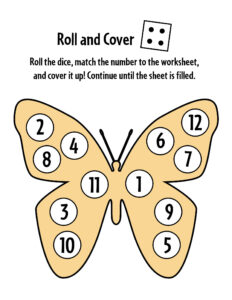 Free "Roll and Cover" Printables! ⋆ The Hollydog Blog