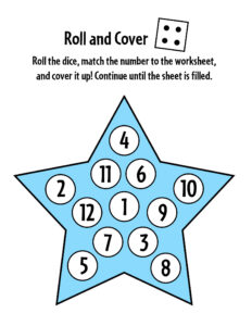 Free "Roll and Cover" Printables! ⋆ The Hollydog Blog