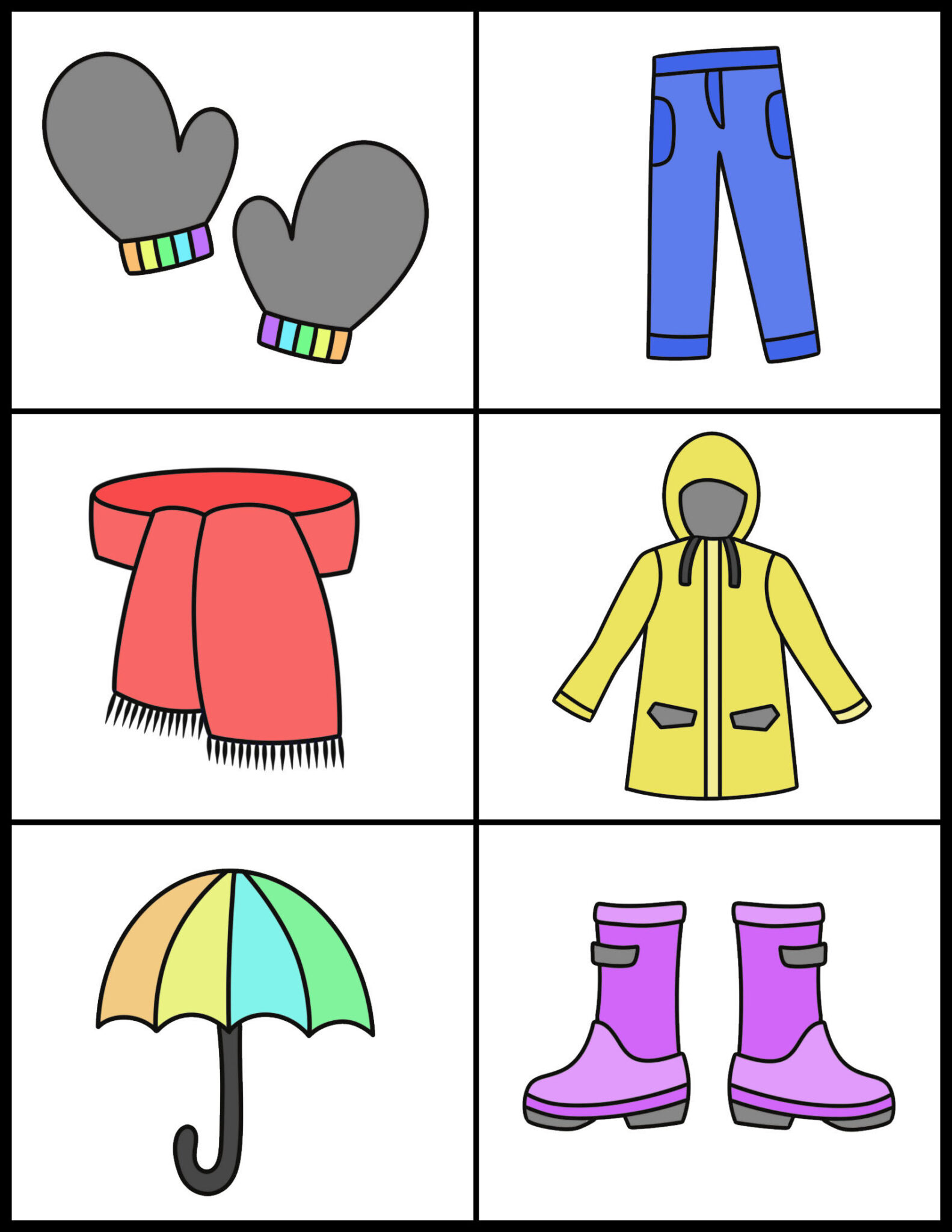 Free Weather Coloring Pages and Printable Weather Game! ⋆ The Hollydog Blog