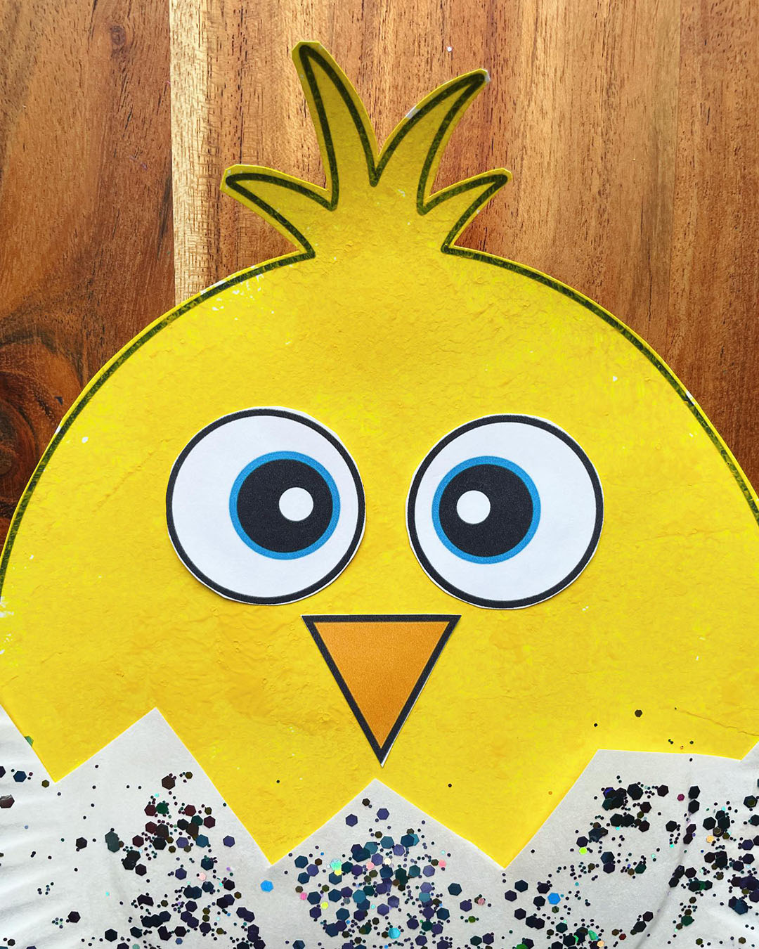 Baby Chick Easter Craft for Preschool! ⋆ The Hollydog Blog