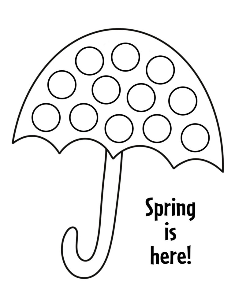 Free Spring Worksheets for Preschool (Fun Printable Activities) ⋆ The ...