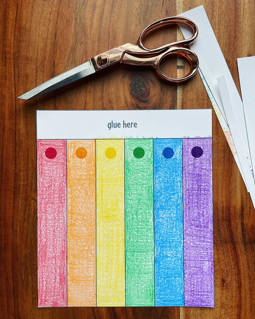 Fun Rainbow Craft for Preschool!