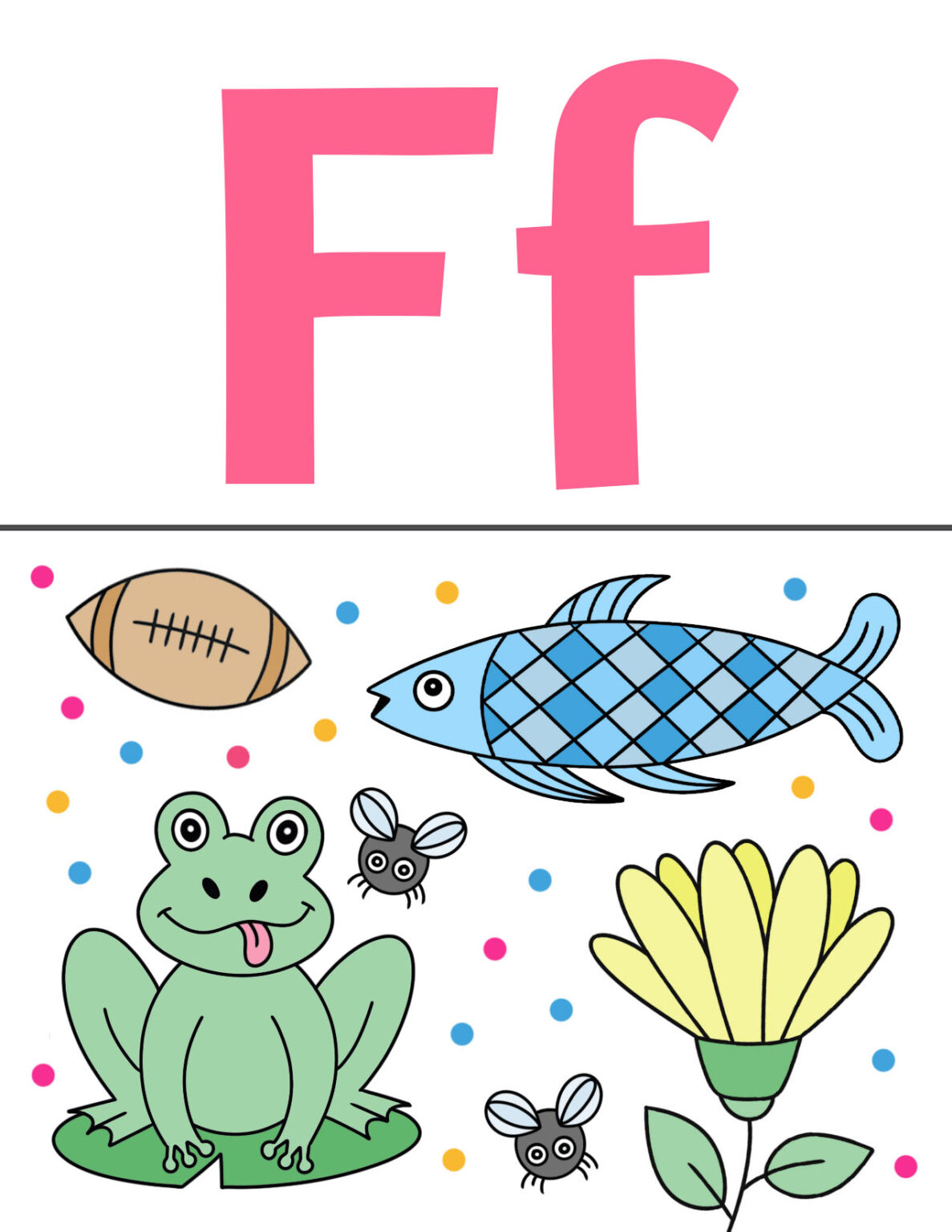 Free Alphabet Posters for Preschool! ⋆ The Hollydog Blog
