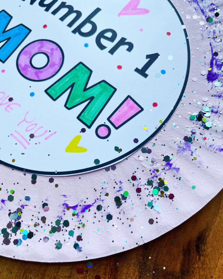 Free Mother's Day Printables and Mother's Day Craft for Preschool! ⋆ ...