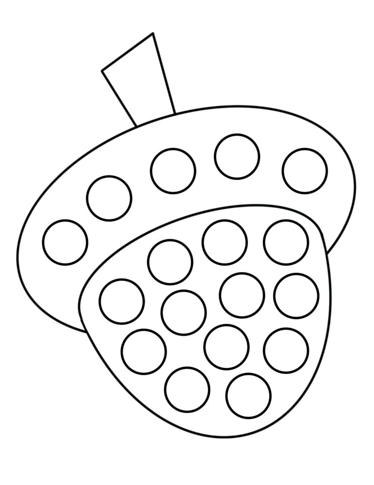 FREE November Worksheets for Preschool! ⋆ The Hollydog Blog