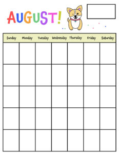 Free August Worksheets for Preschool! ⋆ The Hollydog Blog