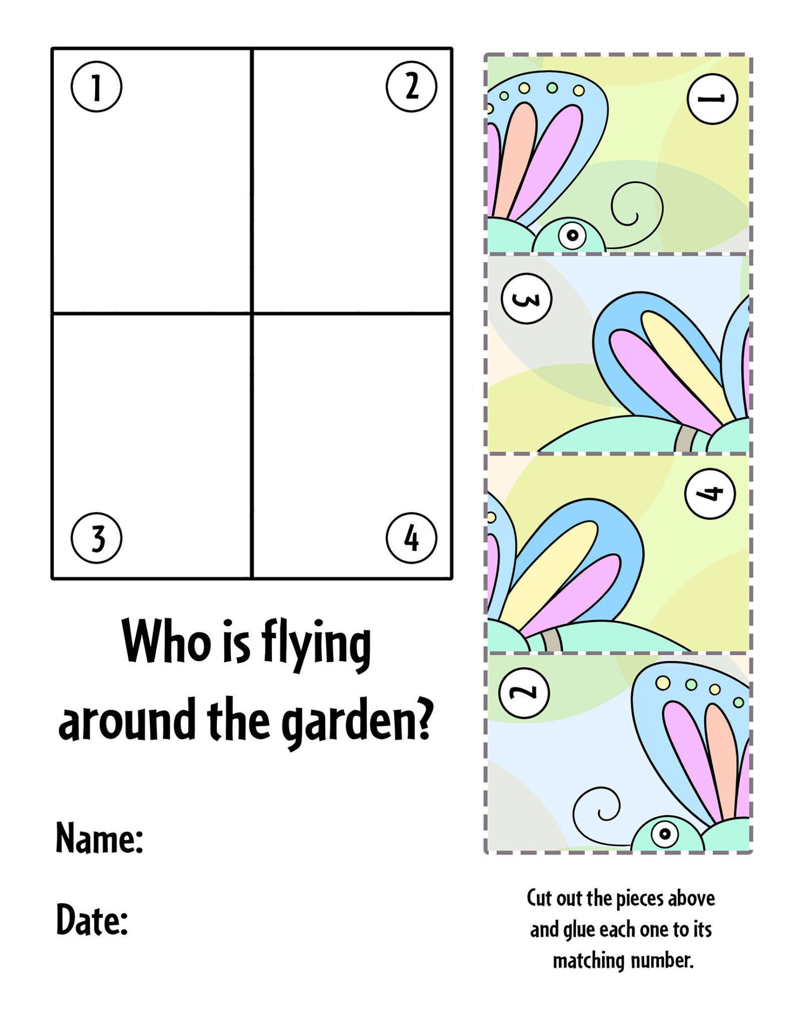 Free August Worksheets for Preschool! ⋆ The Hollydog Blog