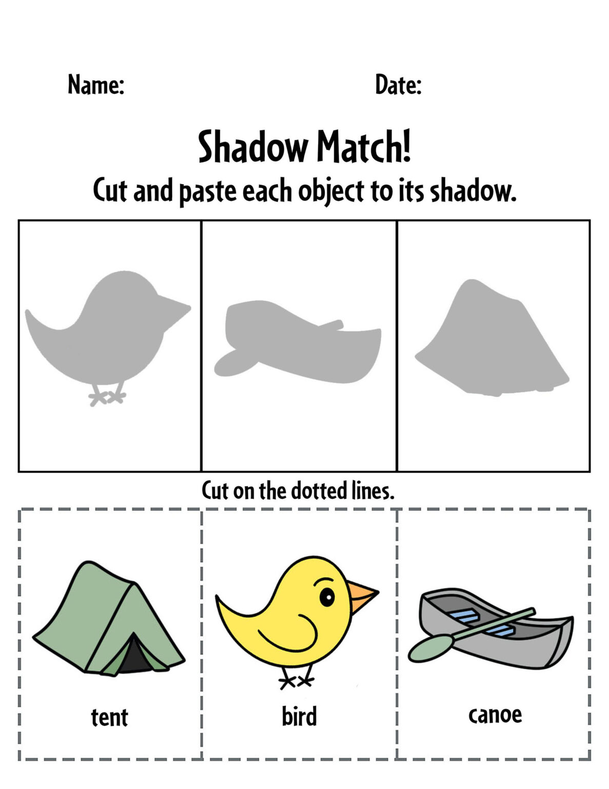 Free May Worksheets for Preschool ⋆ The Hollydog Blog