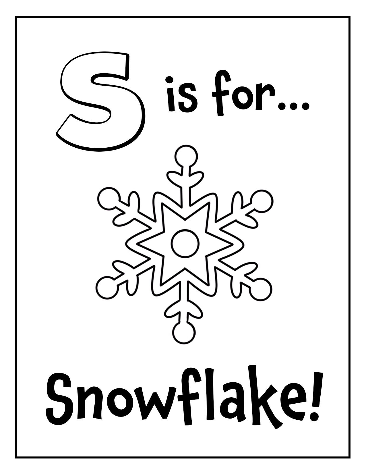 Free Coloring Pages of Snowflakes! ⋆ The Hollydog Blog