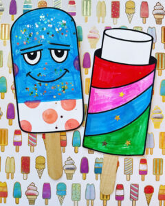 Free Printable Popsicle Craft for Preschool! ⋆ The Hollydog Blog