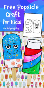 Free Printable Popsicle Craft for Preschool! ⋆ The Hollydog Blog