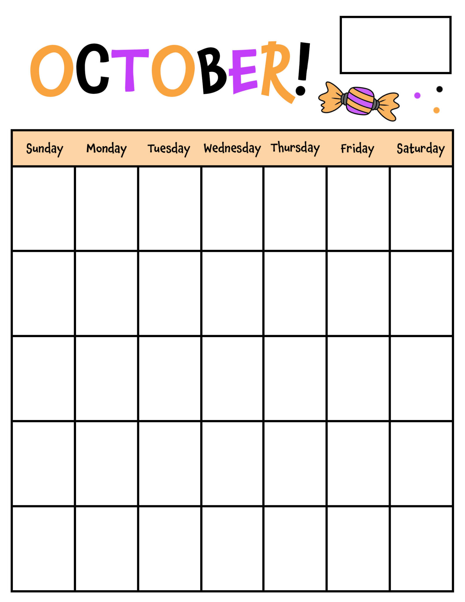 FREE October Worksheets for Preschool! ⋆ The Hollydog Blog