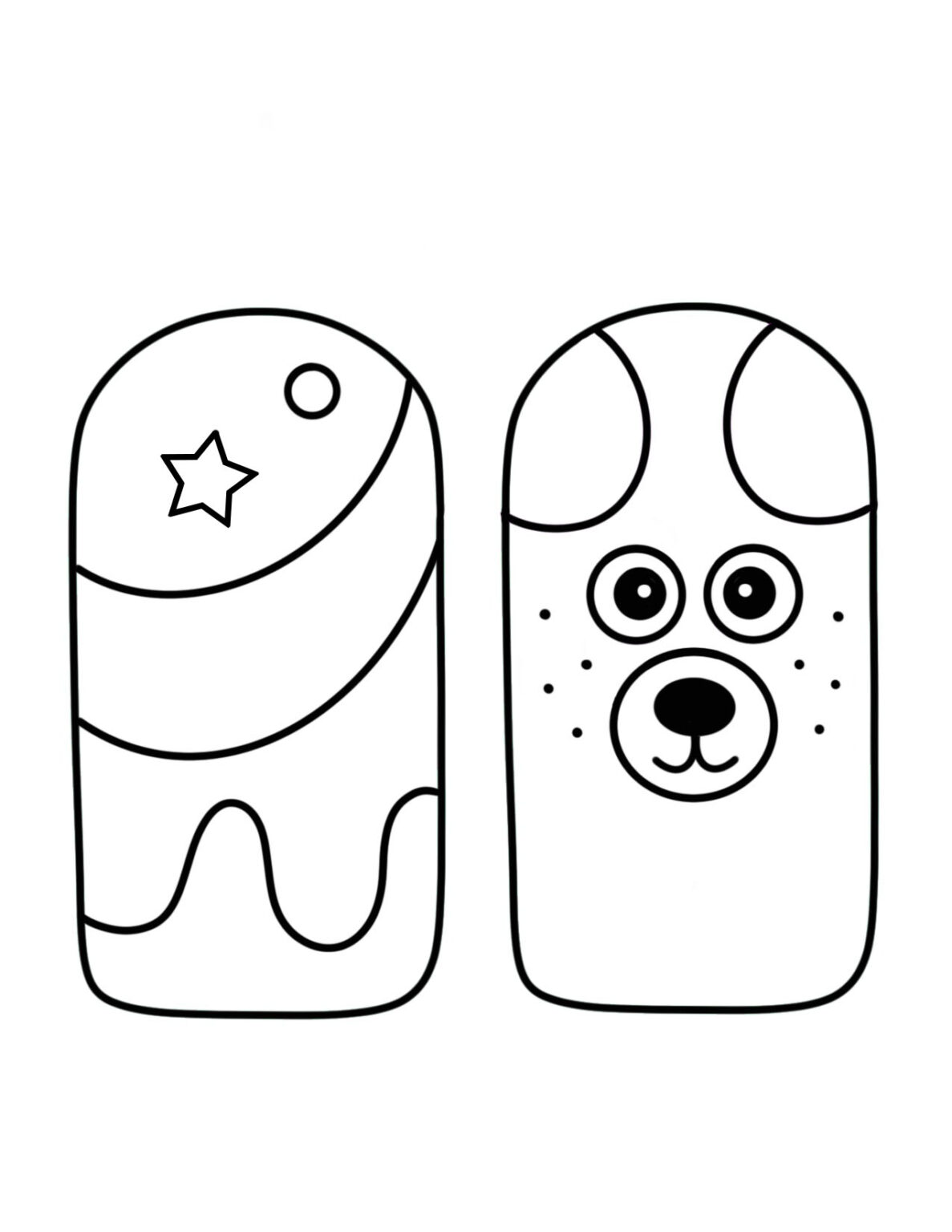 Free Printable Popsicle Craft for Preschool! ⋆ The Hollydog Blog