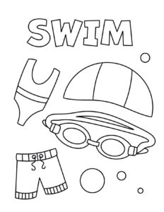 Free Sports Coloring Pages for Kids! ⋆ The Hollydog Blog