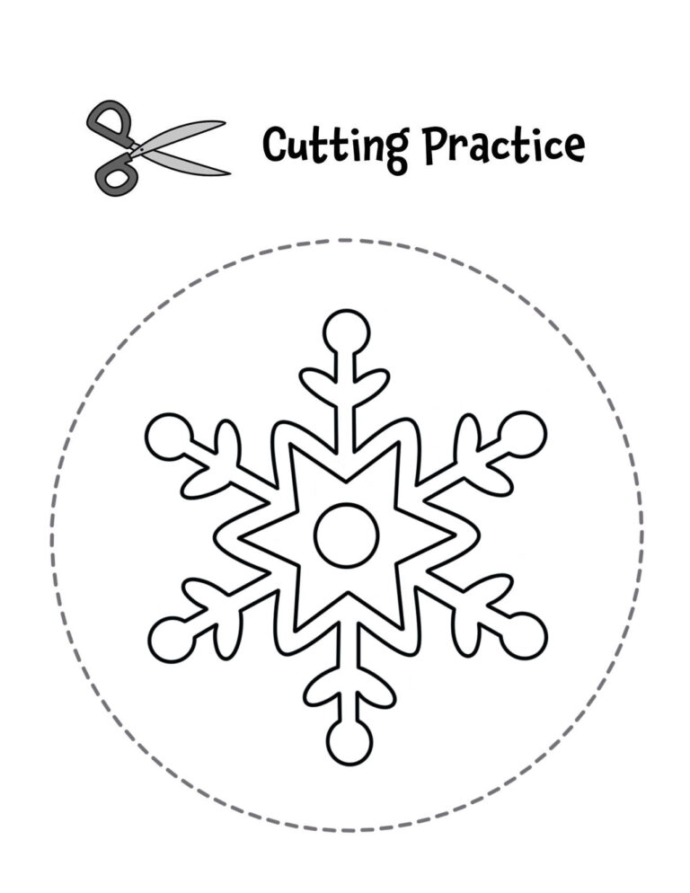 FREE January Worksheets for Preschool! ⋆ The Hollydog Blog