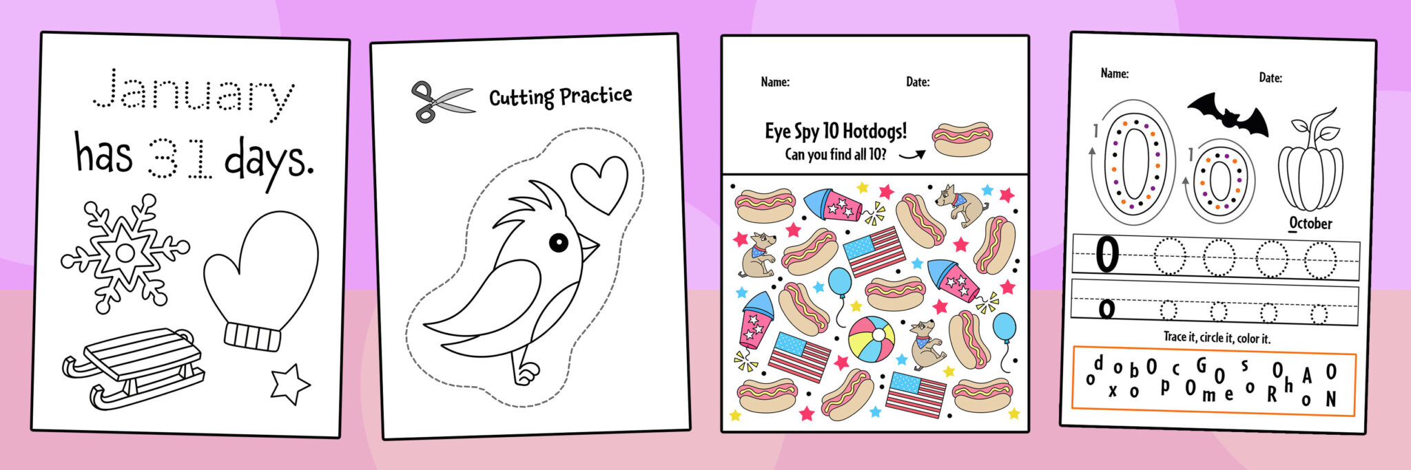 Monthly Preschool Themes! The Hollydog Blog