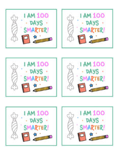 100th Day of School Craft and Printables! ⋆ The Hollydog Blog
