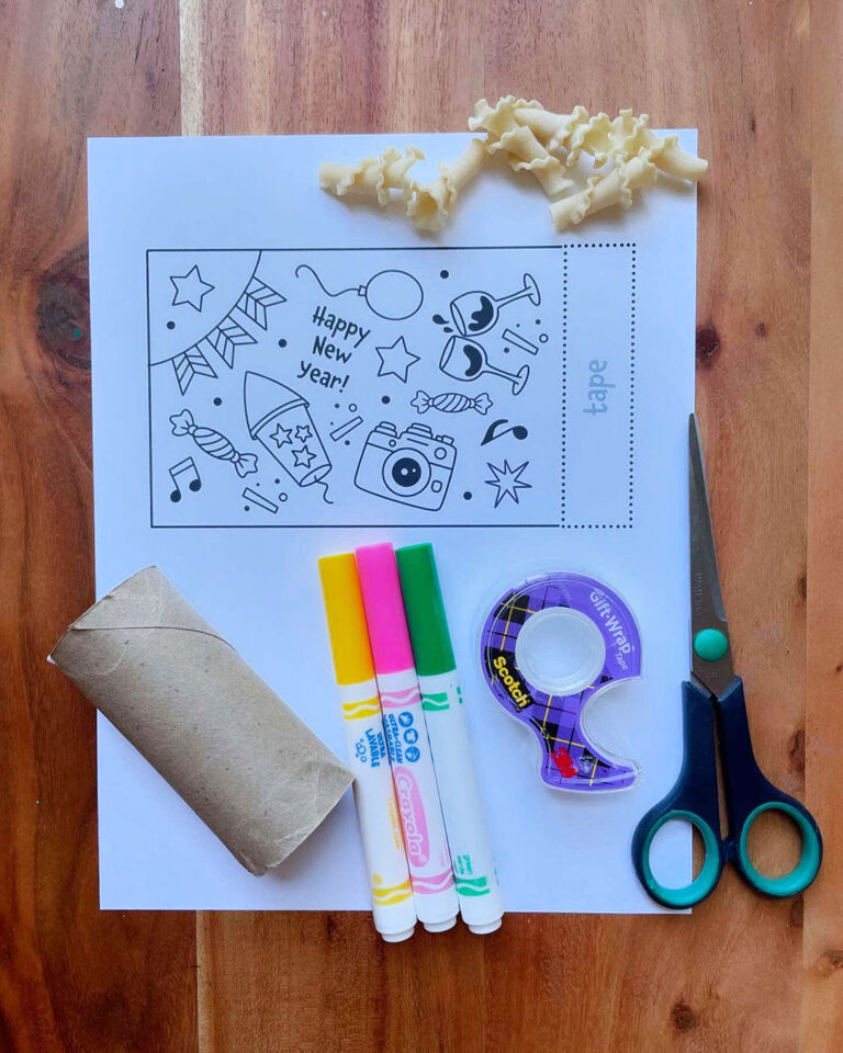 Free Preschool Activities for New Year's! ⋆ The Hollydog Blog