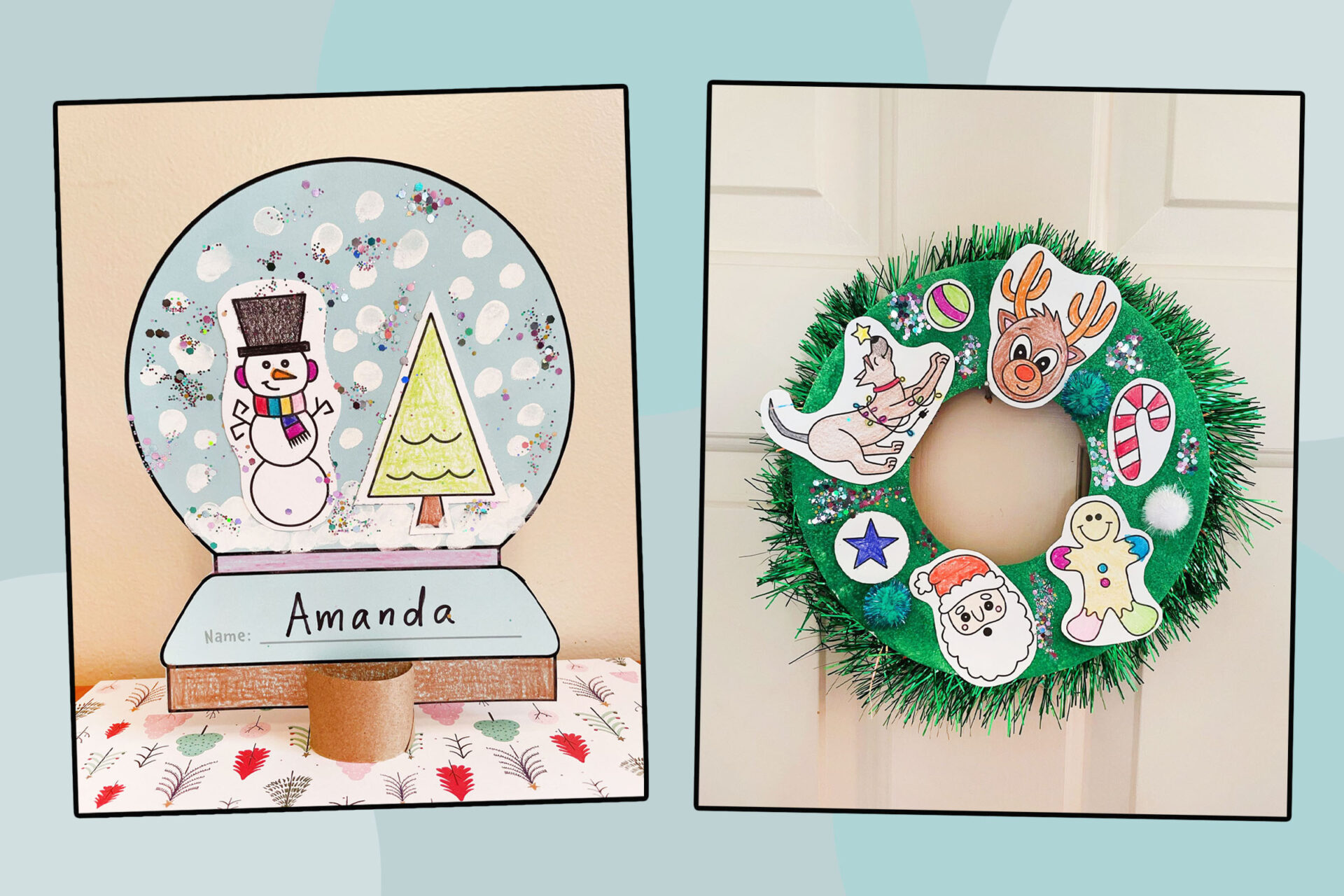 Winter Crafts for Preschool! ⋆ The Hollydog Blog