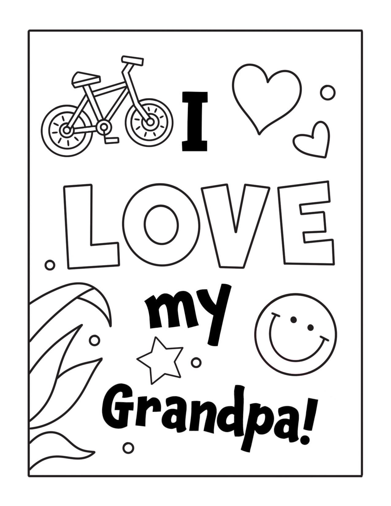 The Best Grandparent's Day Printables! ⋆ The Hollydog Blog