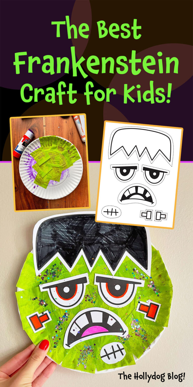 Free Frankenstein Craft for Kids! ⋆ The Hollydog Blog