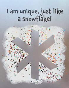 The Best Snowflake Craft for Preschool! ⋆ The Hollydog Blog