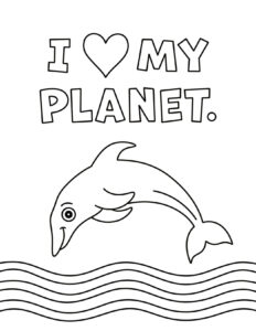 Free Coloring Pages for Earth Day! ⋆ The Hollydog Blog