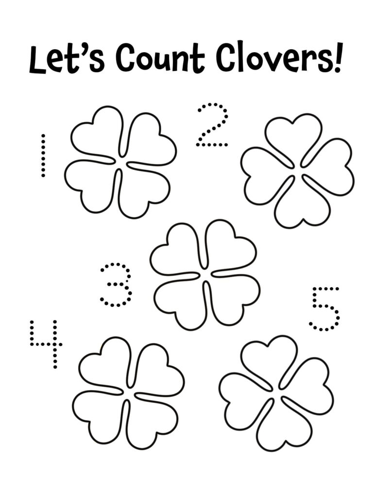 Free St. Patrick's Day Coloring Pages for Kids! ⋆ The Hollydog Blog