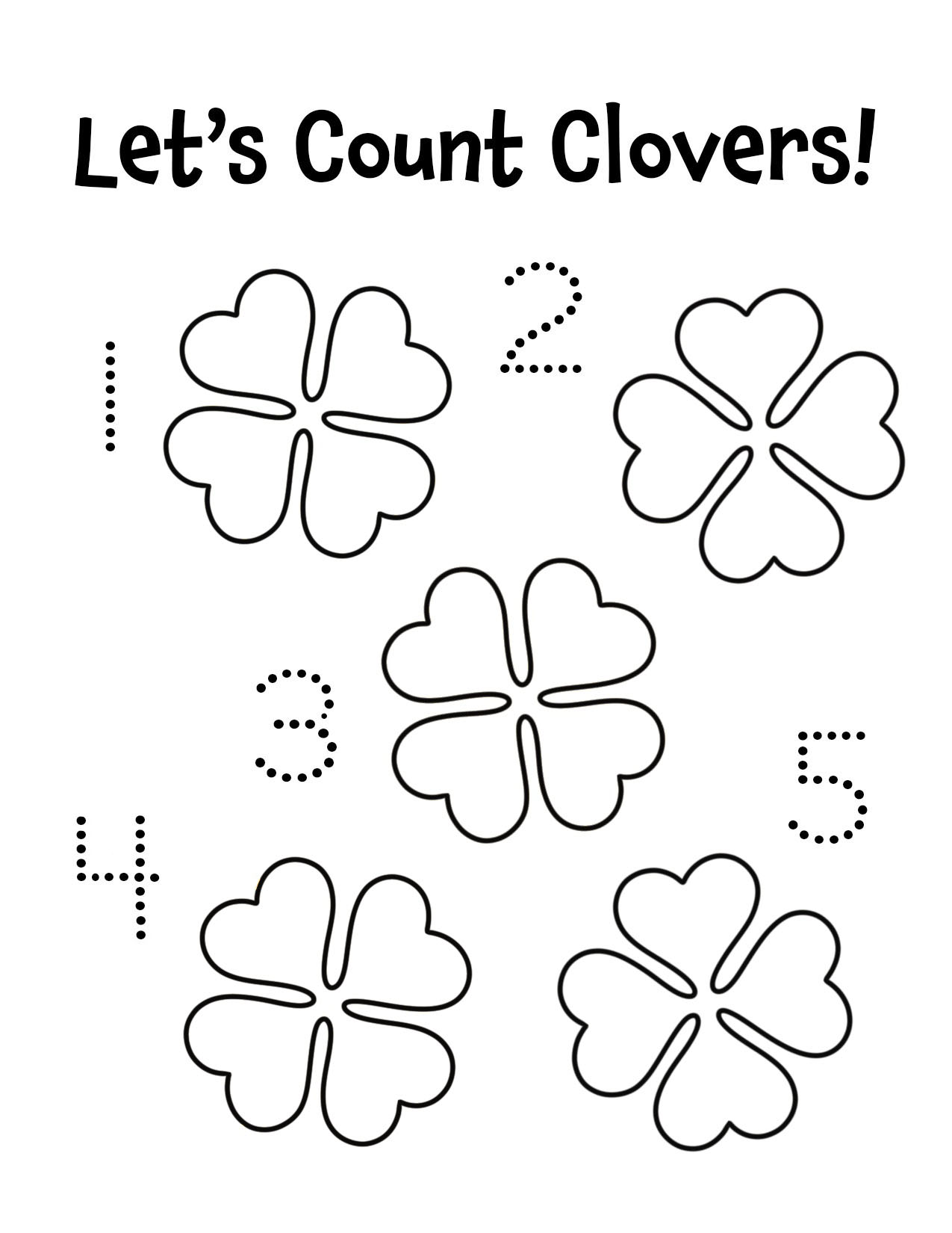 Free St. Patrick's Day Coloring Pages for Kids! ⋆ The Hollydog Blog