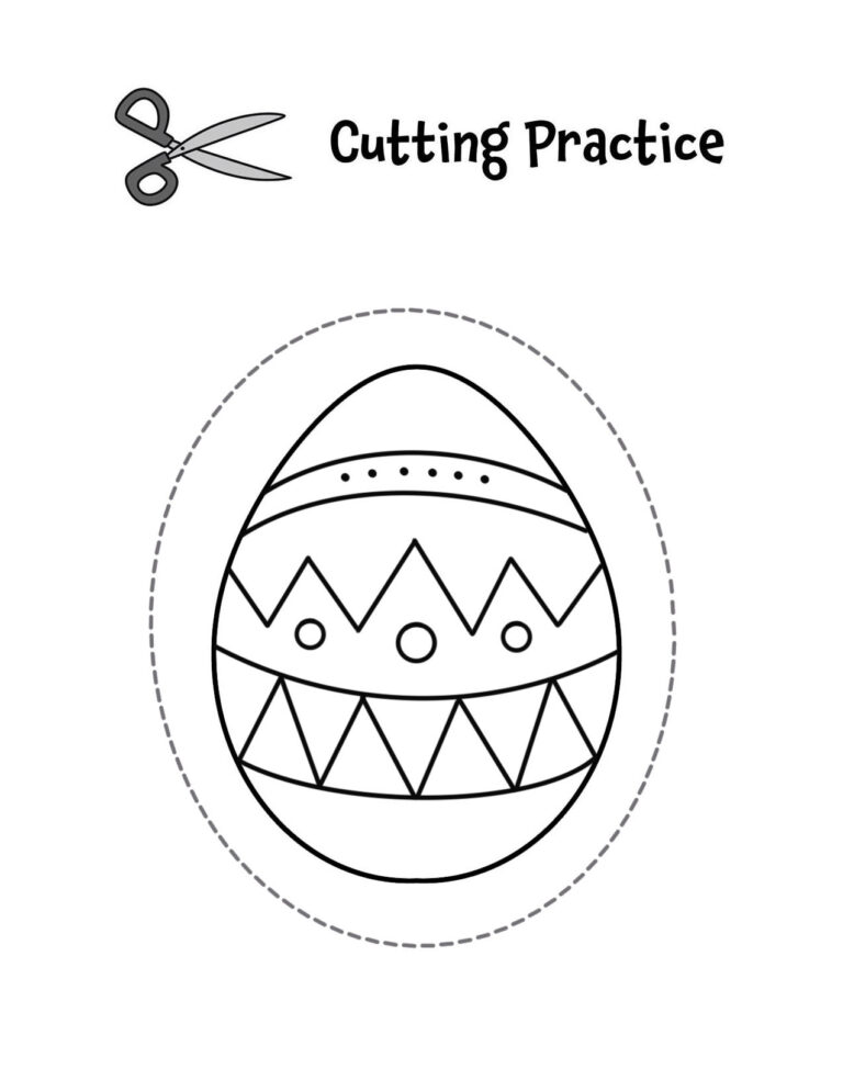 Free Easter Printables for Preschool! ⋆ The Hollydog Blog