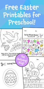 Free Easter Printables for Preschool! ⋆ The Hollydog Blog