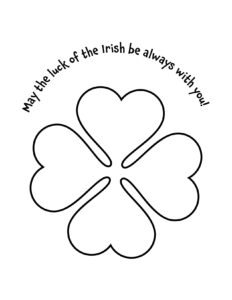 Free St. Patrick's Day Coloring Pages for Kids! ⋆ The Hollydog Blog